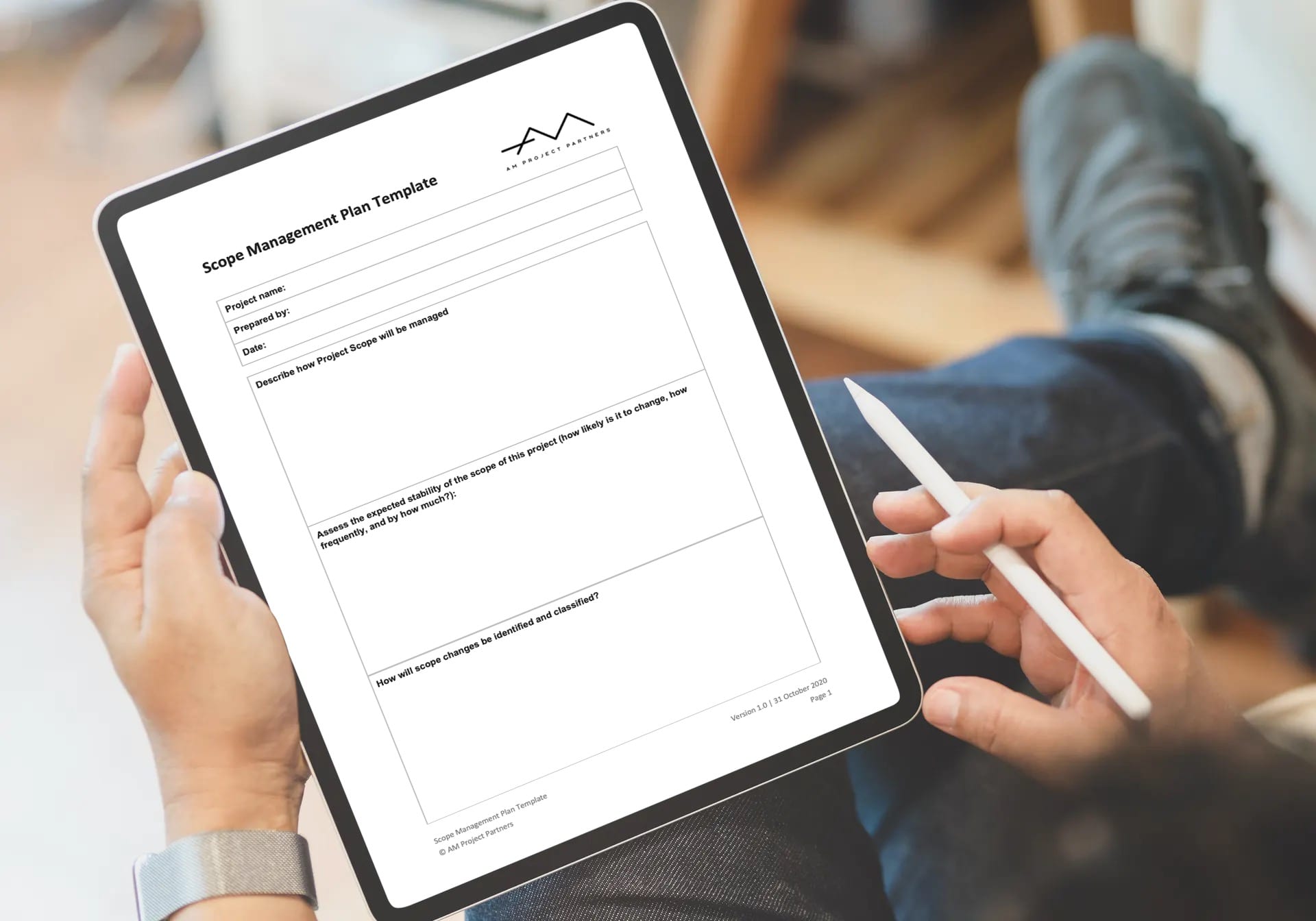 Project Scope Management Plan Template AM Project Partners